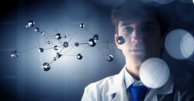 Wireless Interaction and Connection . Mixed Media Stock Photo - Image ...