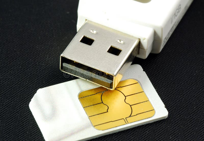 Wireless Internet Access and Mobile Communication Stock Image - Image ...