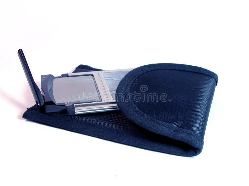 Wireless internet card stock image. Image of device, oslr - 75905