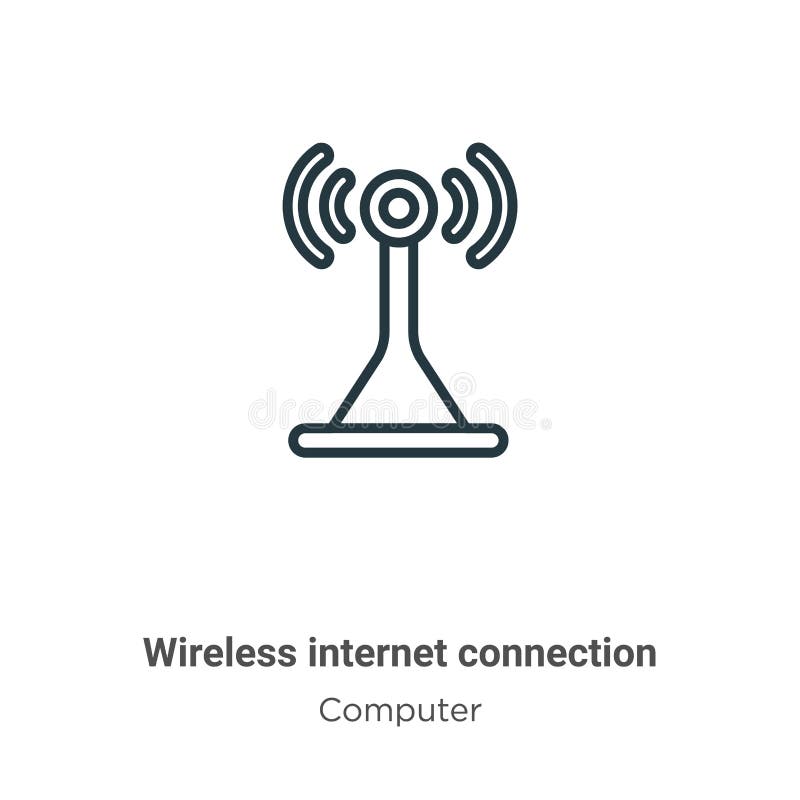 Laptop Symbols Wifi Wireless Computer Network Stock Illustrations – 158 ...