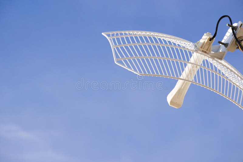 Satellite Dish and Wireless Antenna Stock Image - Image of data ...