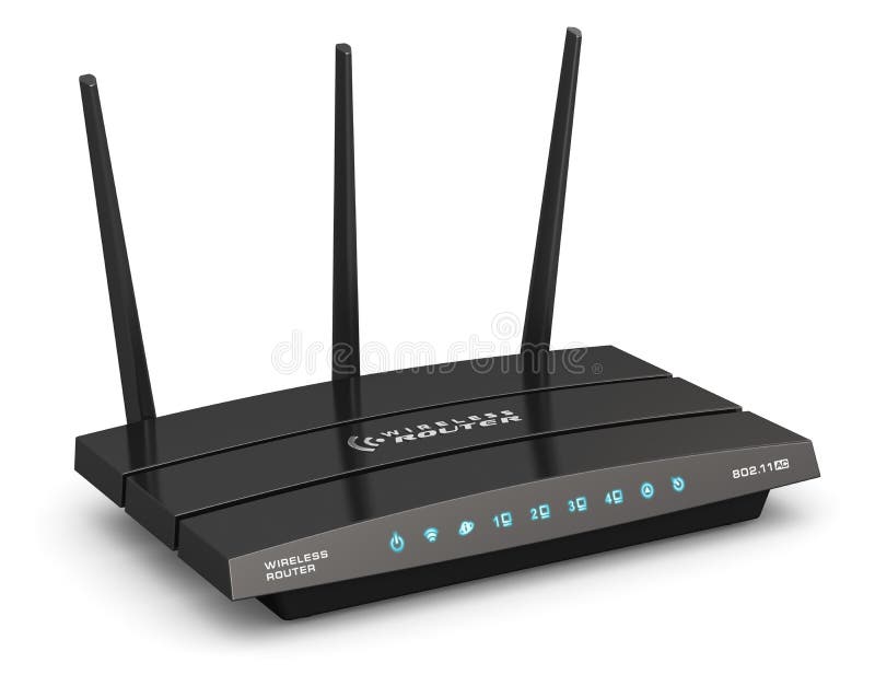 Telecommunication Antenna Tower Stock Illustration - Illustration of ...