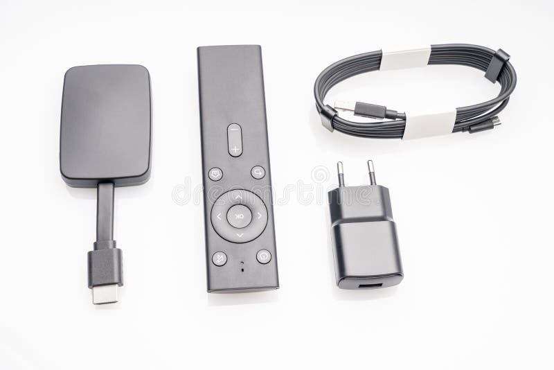 Wireless Internet TV Set, Set-top Box Stock Photo - Image of wireless ...
