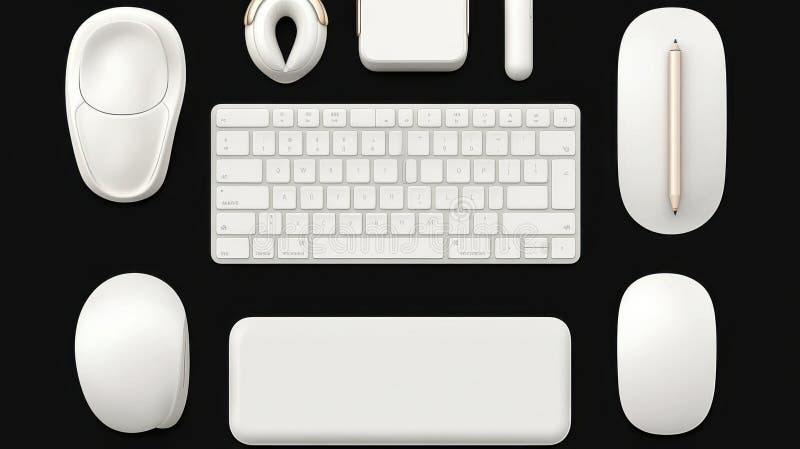 Wireless Keyboard Mouse Stylus Setup Stock Photos - Free & Royalty-Free ...