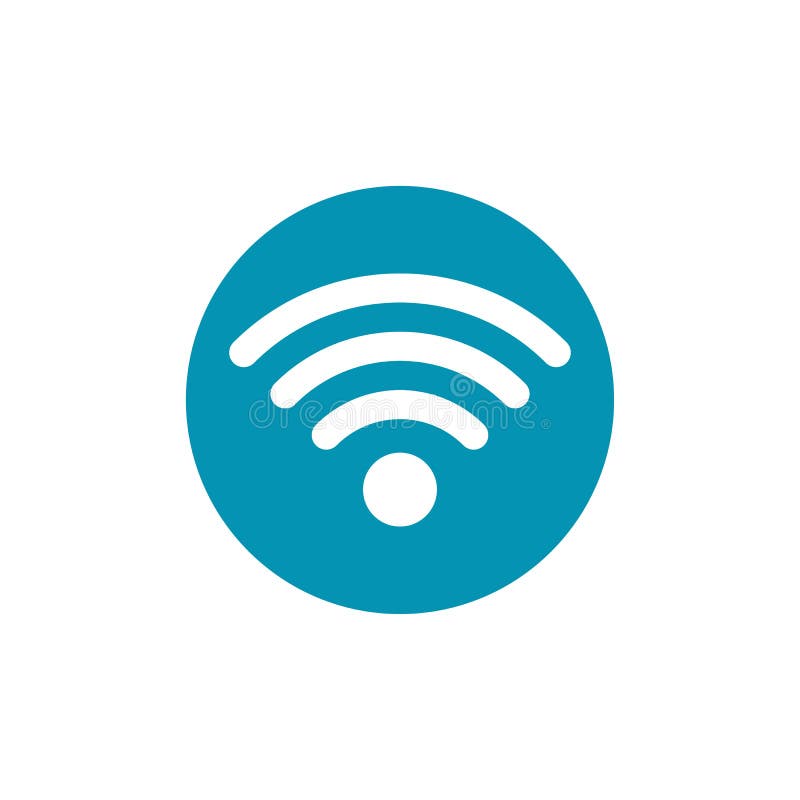 Wireless Logo Templat stock vector. Illustration of phone - 161343400