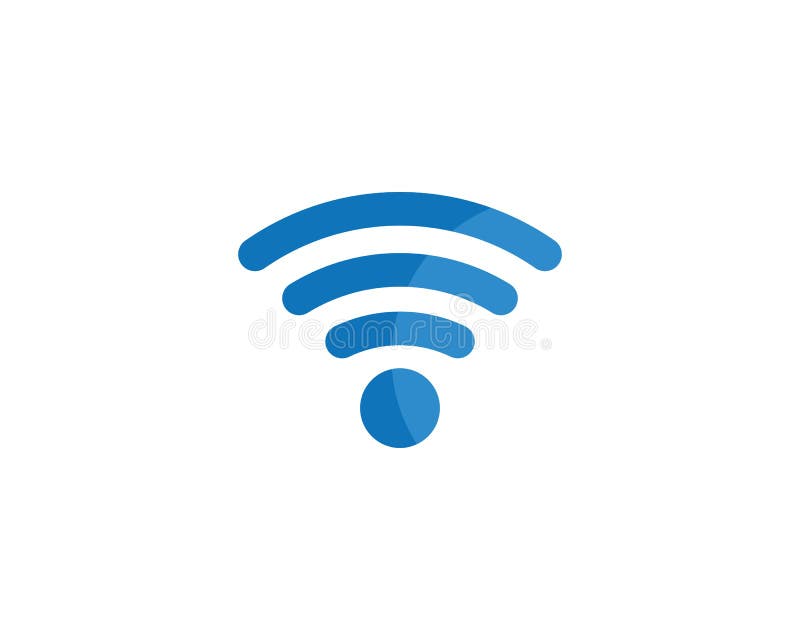 Vector 3D Wifi Wireless Connection Logo Wifi Icon Wifi Sign Stock ...