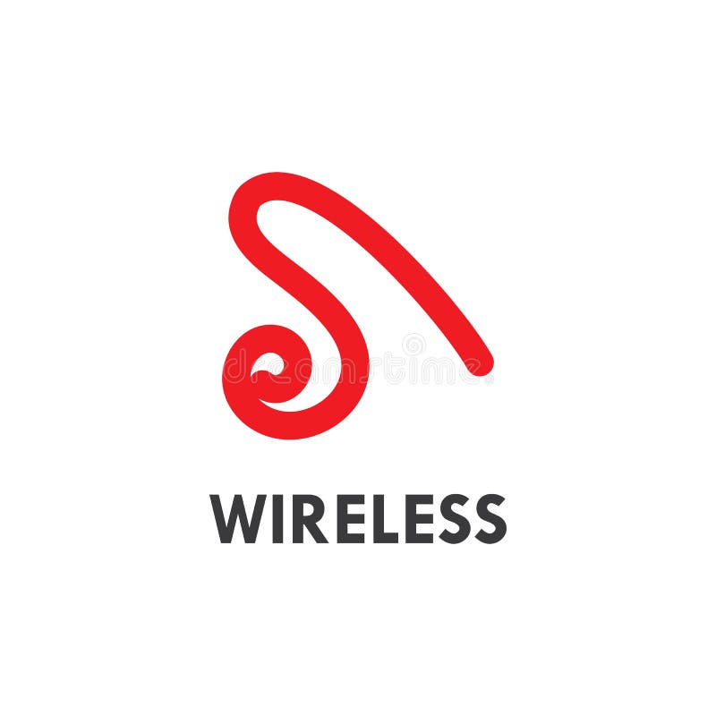 Wireless Logo stock vector. Illustration of isolated - 200060528