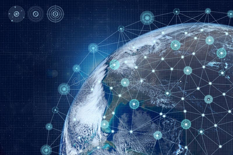 Global Network Concept, Information Technology And Telecommunication ...
