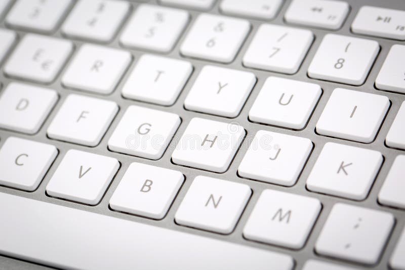 Wireless Metallic Keyboard stock photo. Image of office - 45395022