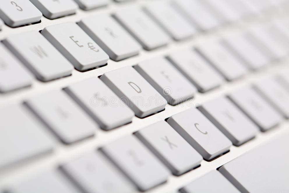 Wireless Metallic Keyboard stock photo. Image of business - 45395268