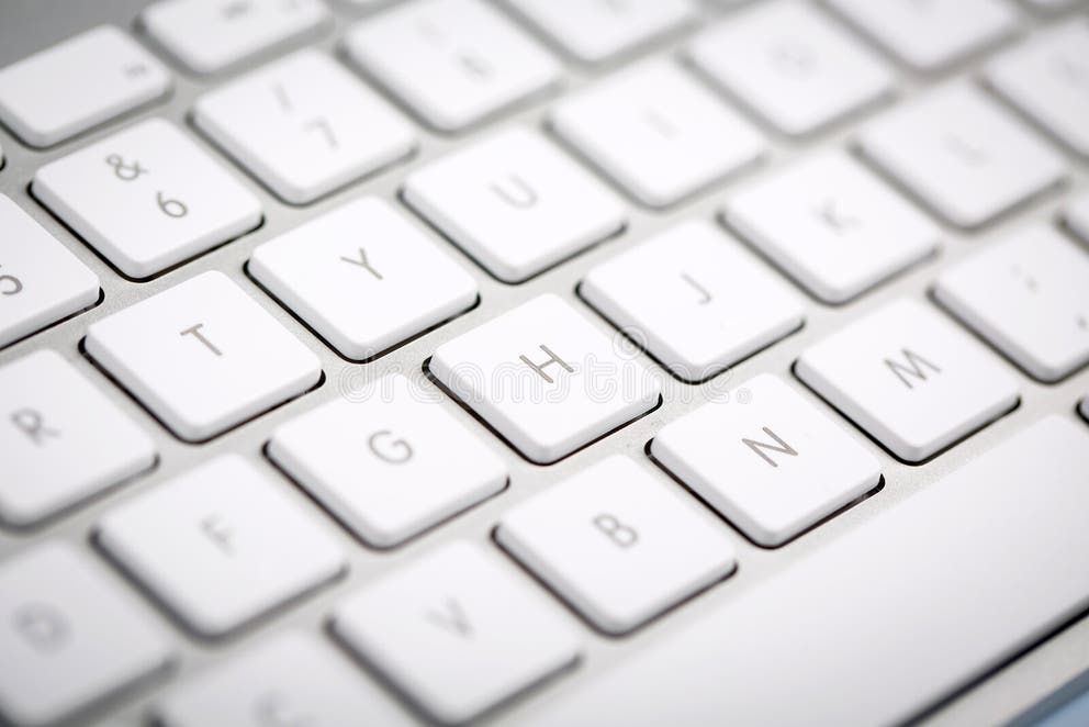 Wireless Metallic Keyboard stock image. Image of single - 45452123