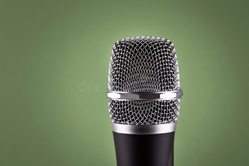 166 Wireless Microphone Green Background Stock Photos - Free & Royalty ...
