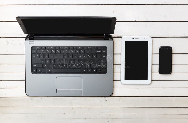 Wireless Mobile Devices Technology Stock Photo - Image of handled ...