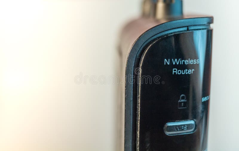 Wireless Modem back stock image. Image of link, close - 102177865