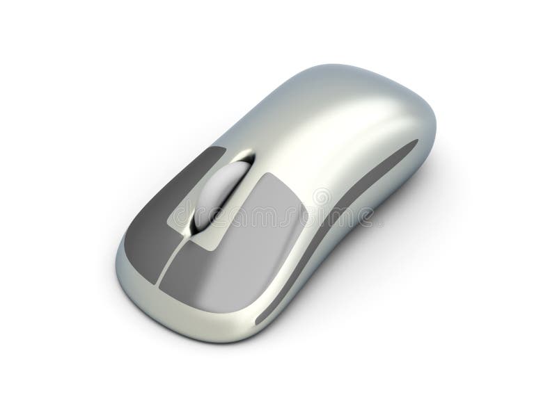 Wireless Mouse stock illustration. Illustration of mouse - 15785875