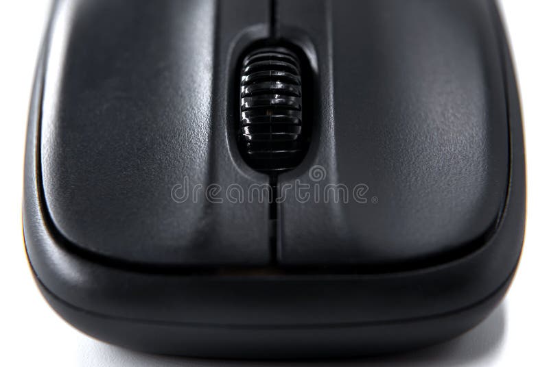 Wireless Mouse Close-up. Mouse is a Computer Peripheral Device Stock ...