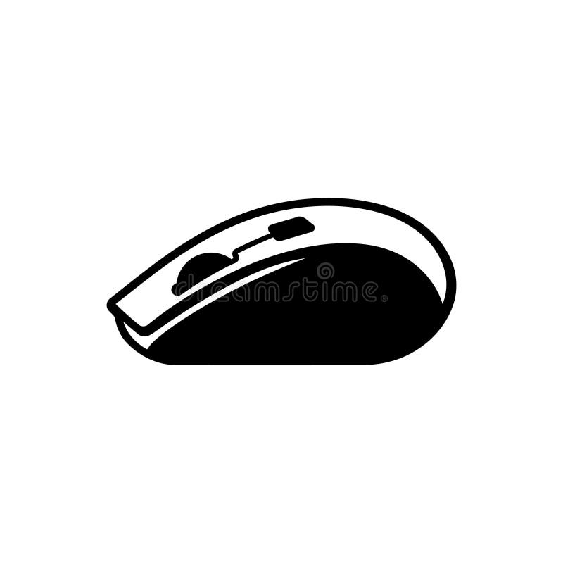 Wireless mouse icon stock vector. Illustration of font - 288054525