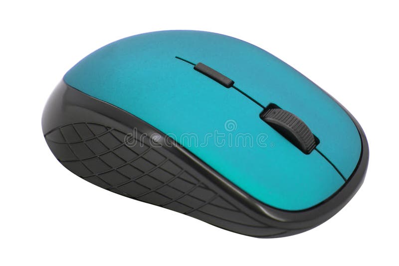 Wireless Mouse for Pc Isolated on the White Background Stock Image ...