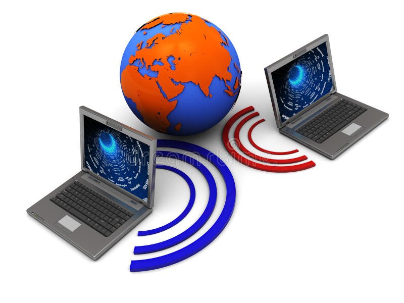 Abstract wireless stock illustration. Illustration of reinforced - 6915505