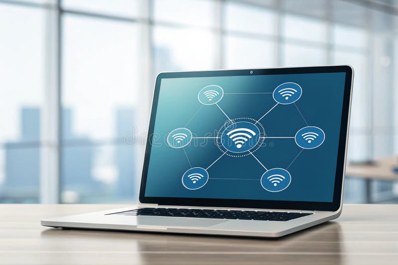 Dynamic Wifi Signal Visual Waves Stock Photos - Free & Royalty-Free ...