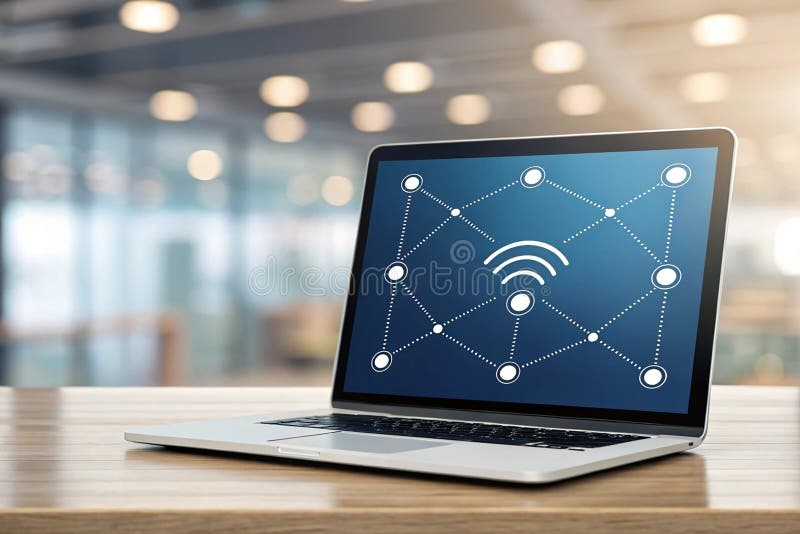 Wireless Network Concept Illustration Connectivity and Wi-Fi Visual ...