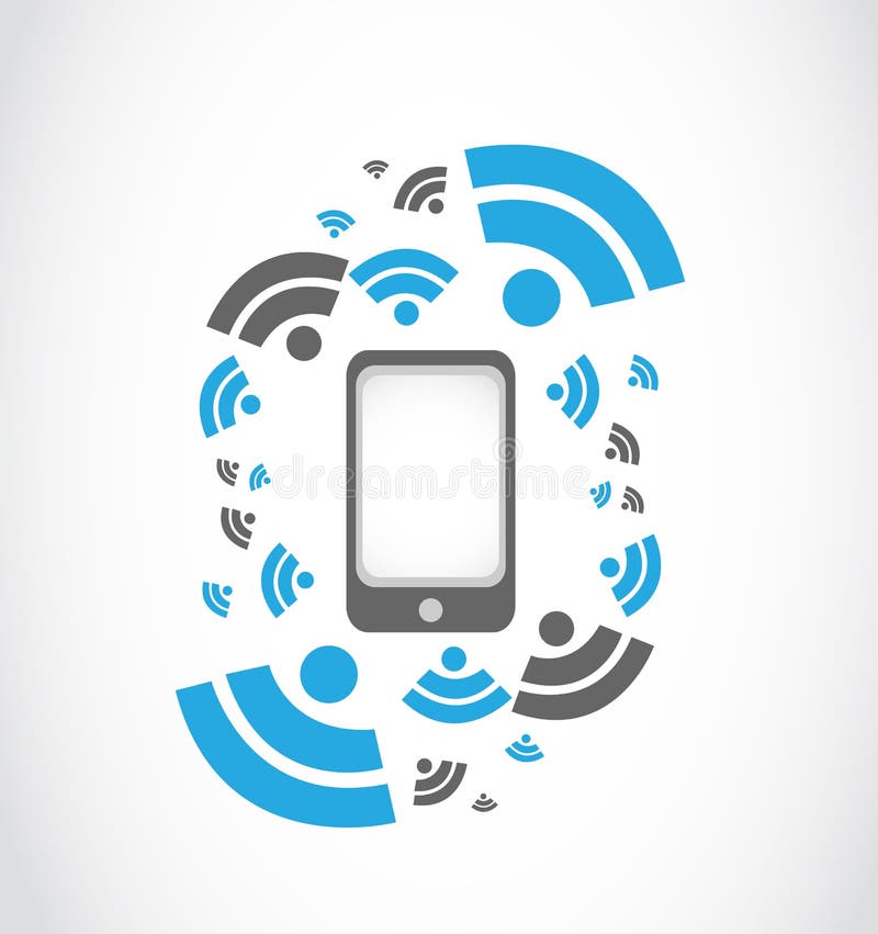Wireless Network Devices stock illustration. Illustration of ... Wireless Network Devices stock illustration. Illustration of ...