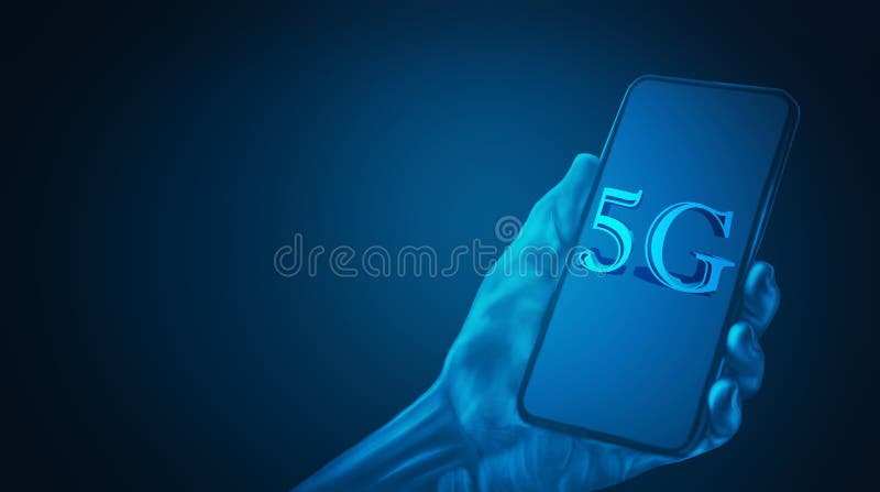 Wireless Network Speed Evolution 5G Concept Stock Image - Image of ...