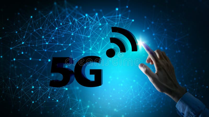 Wireless Network Speed Evolution 5G Concept Stock Photo - Image of ...