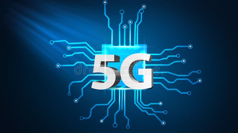 Wireless Network Speed Evolution 5G Concept 3D Illustracion Stock ...