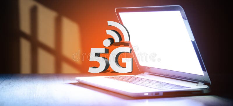 Wireless Network Speed Evolution 5G Concept 3D Illustration Stock Photo ...