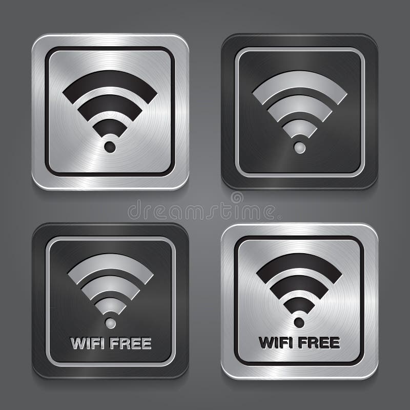 Wireless And Wifi Icons. 2G, 3G, 4G And 5G Technology Symbols. Stock ...