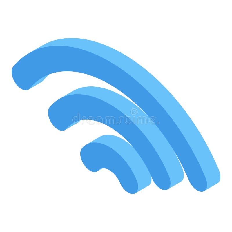 Wifi Signal Strength Indicator Showing Three Bars Representing Good ...