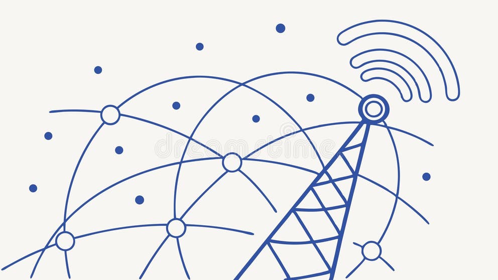 Wireless Connected Devices Stock Illustrations – 6,904 Wireless ...