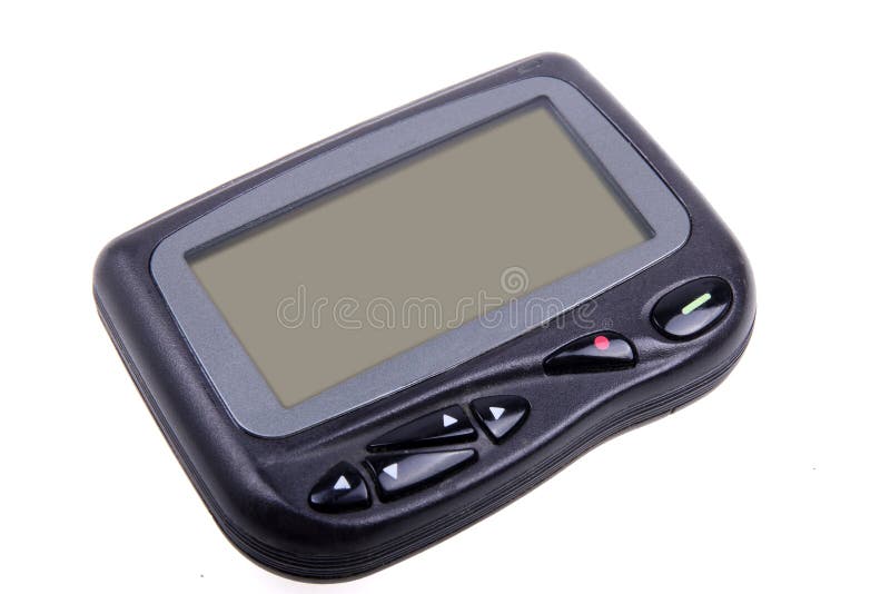 Wireless Pager and Cell-phone Stock Image - Image of detail, finance ...