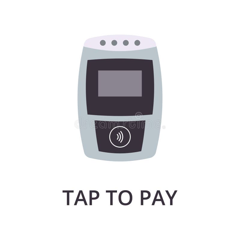 Near Field Communication Icon. NFC and Mobile Payment Flat Isolated ...