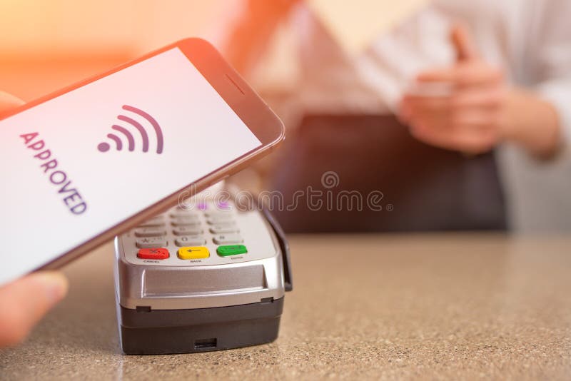 Wireless Payment by Phone through Technology through the Terminal for ...