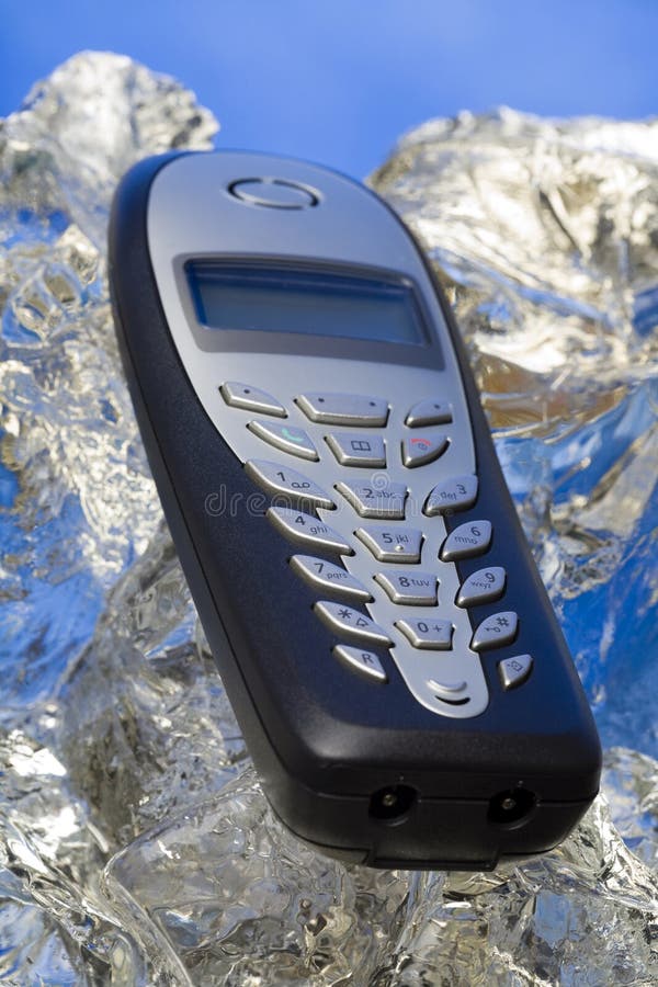 Wireless phone stock photo. Image of cold, house, home - 39353270