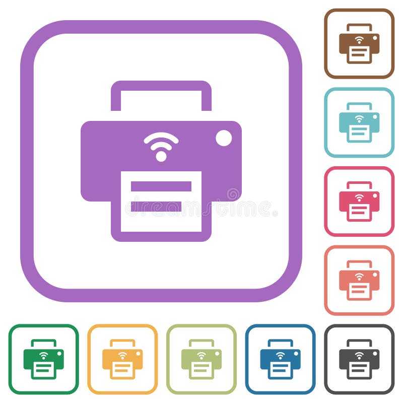 Wireless Printer Stock Illustrations – 4,484 Wireless Printer Stock ...