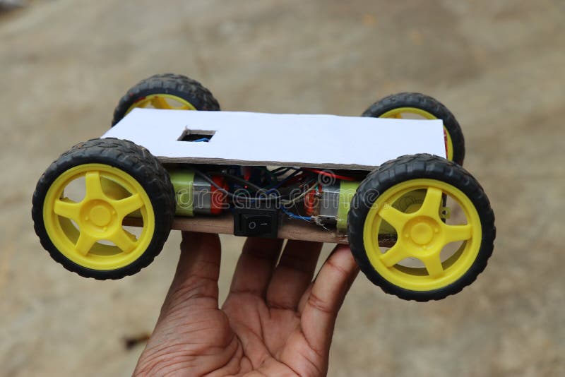 Wireless Remote Controlled Robotic Car Made for Science Project. Robot ...