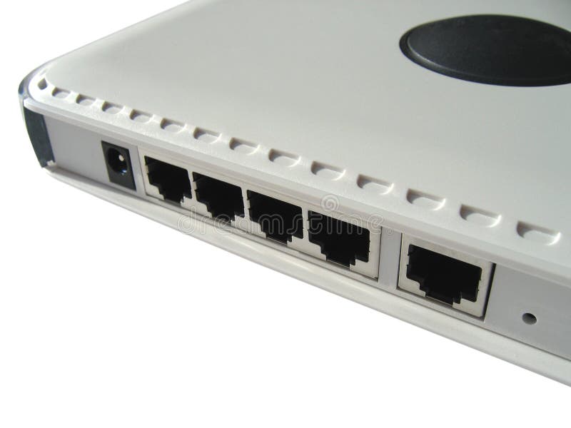 Wireless Router stock photo. Image of plugin, internet - 5353948