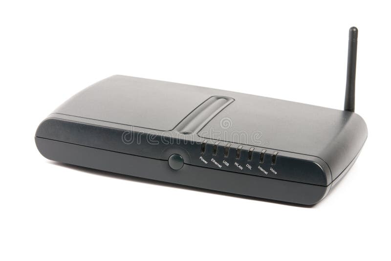 MTA cable modem stock image. Image of digital, coaxial - 781085
