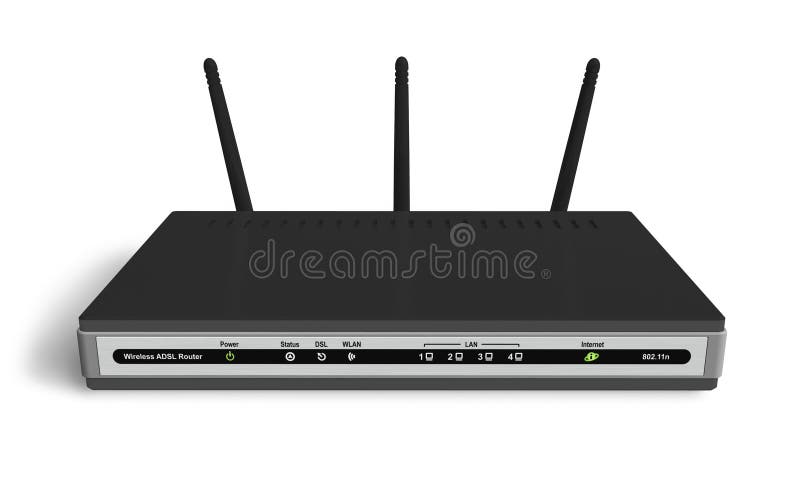 White Wireless Computer PC Keyboard Stock Illustration - Illustration ...