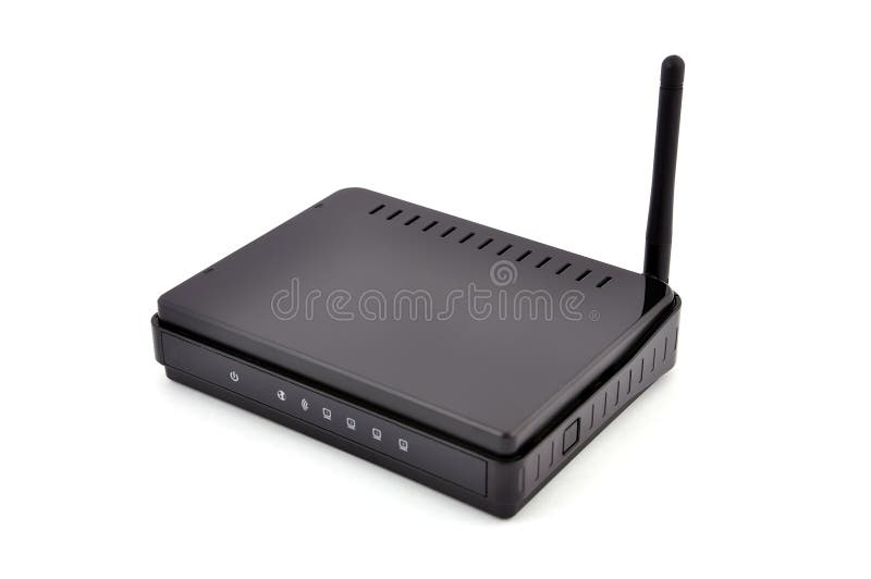 Wireless router stock photo. Image of network, modem - 25895374