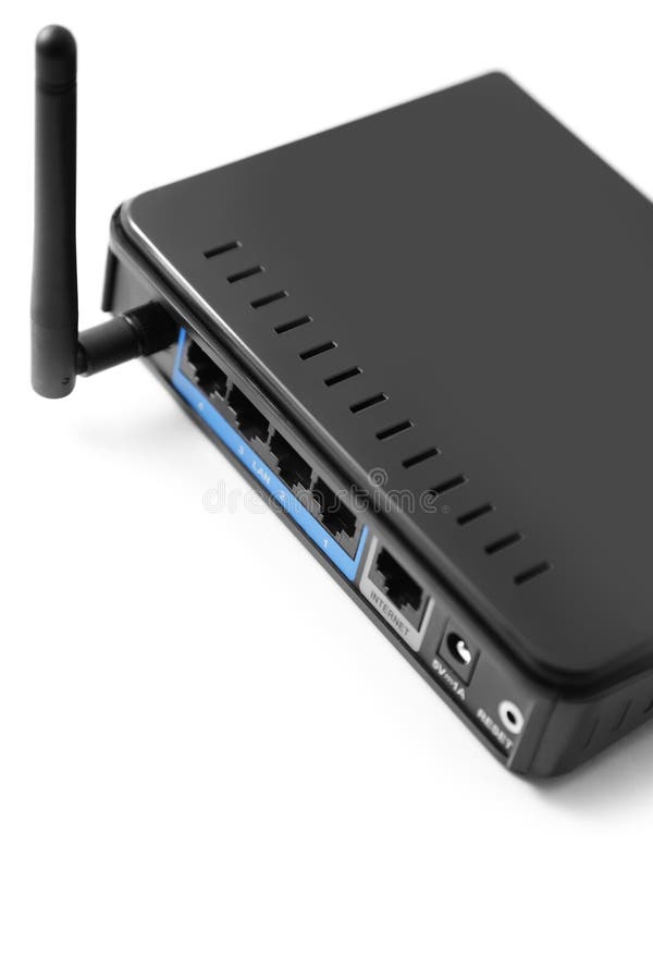 Router stock image. Image of point, antenna, port, router - 5039073