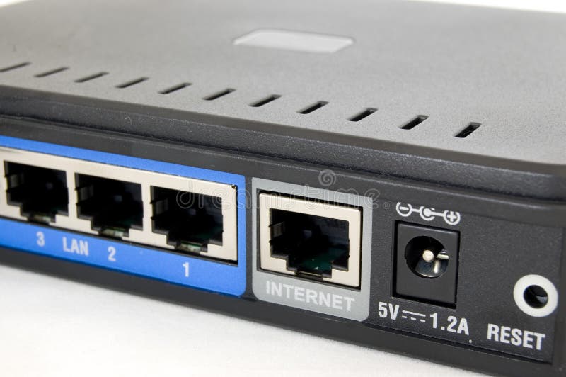 Wireless router stock image. Image of isolated, computer - 14961739