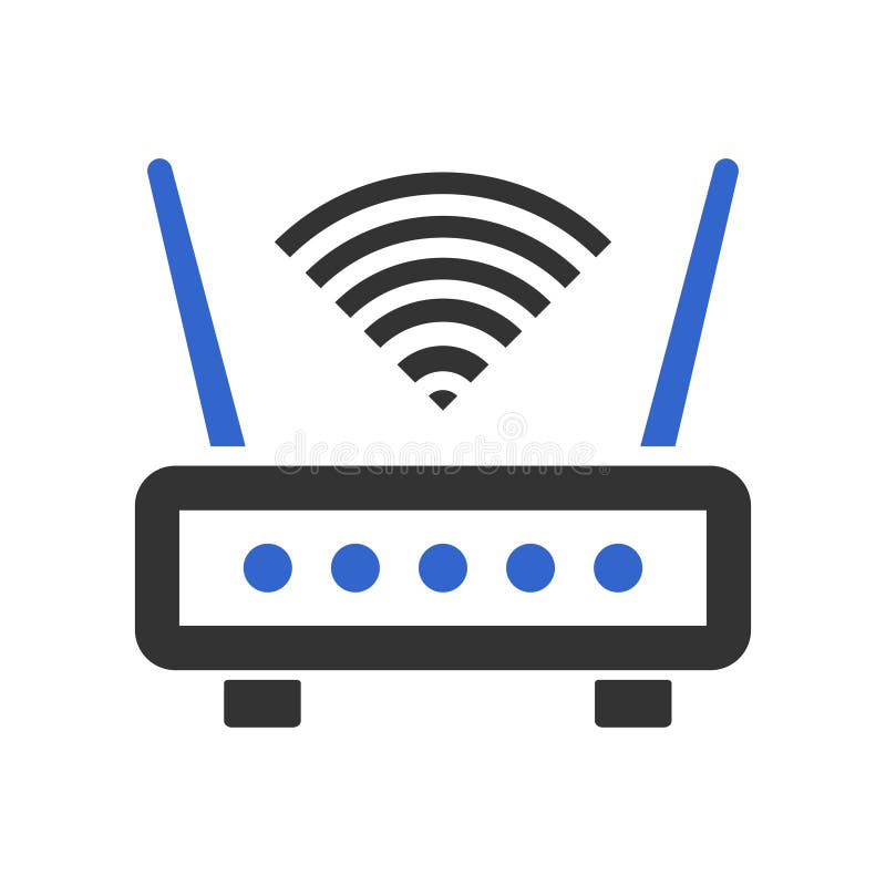 Wireless Router Icon Design Stock Vector - Illustration of connection ... Wireless Router Icon Design Stock Vector - Illustration of connection ...
