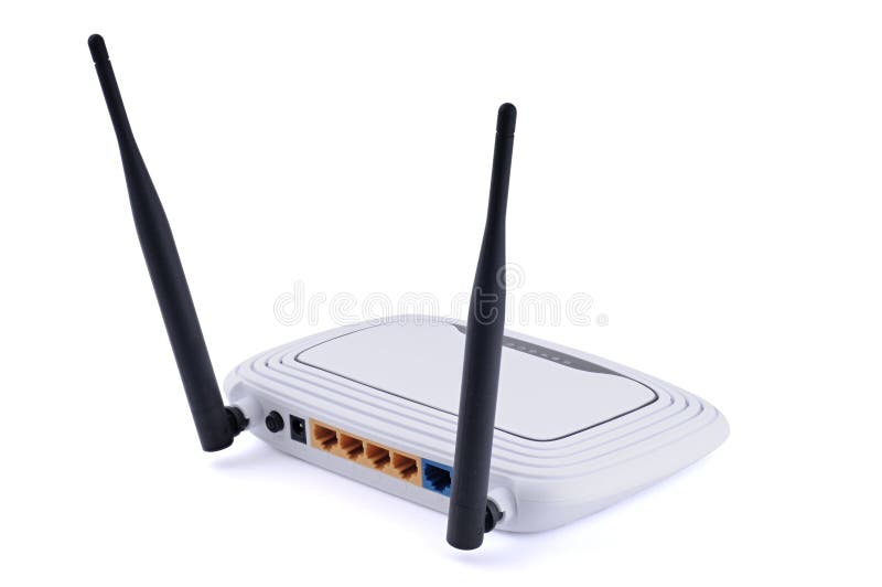 Wi-fi network router stock photo. Image of broadcast, computers - 4028518