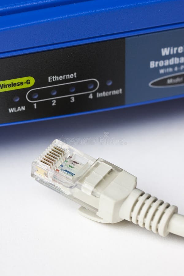 Wireless router stock image. Image of isolated, computer - 14961739