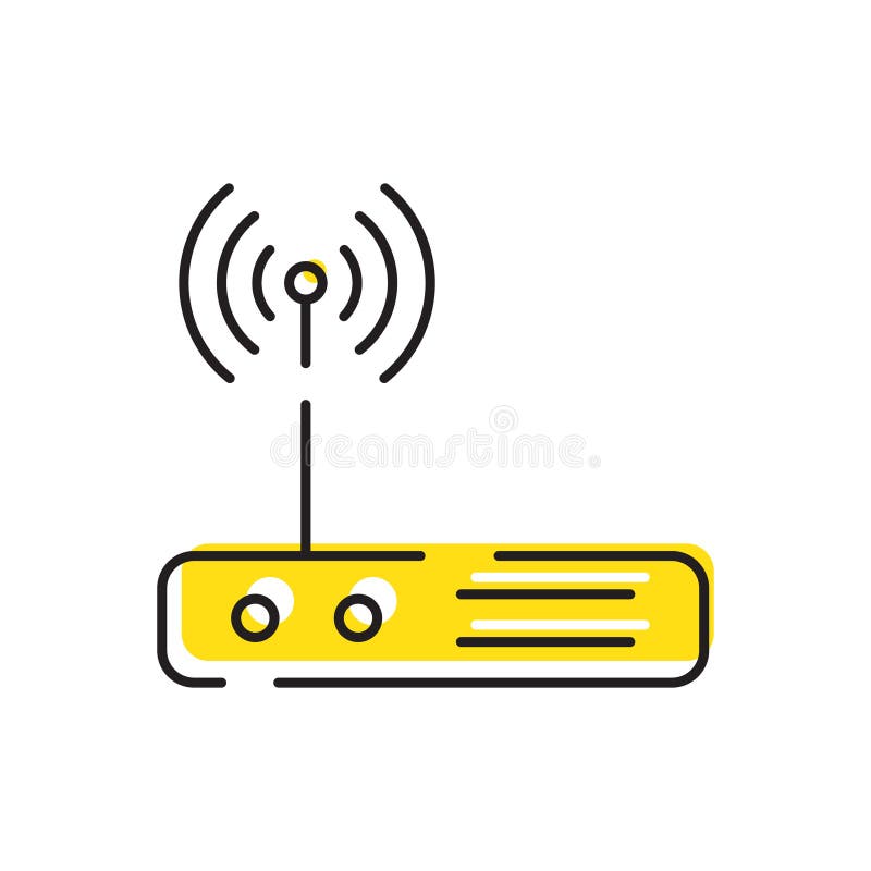 Wireless Modems Stock Illustrations – 67 Wireless Modems Stock ...