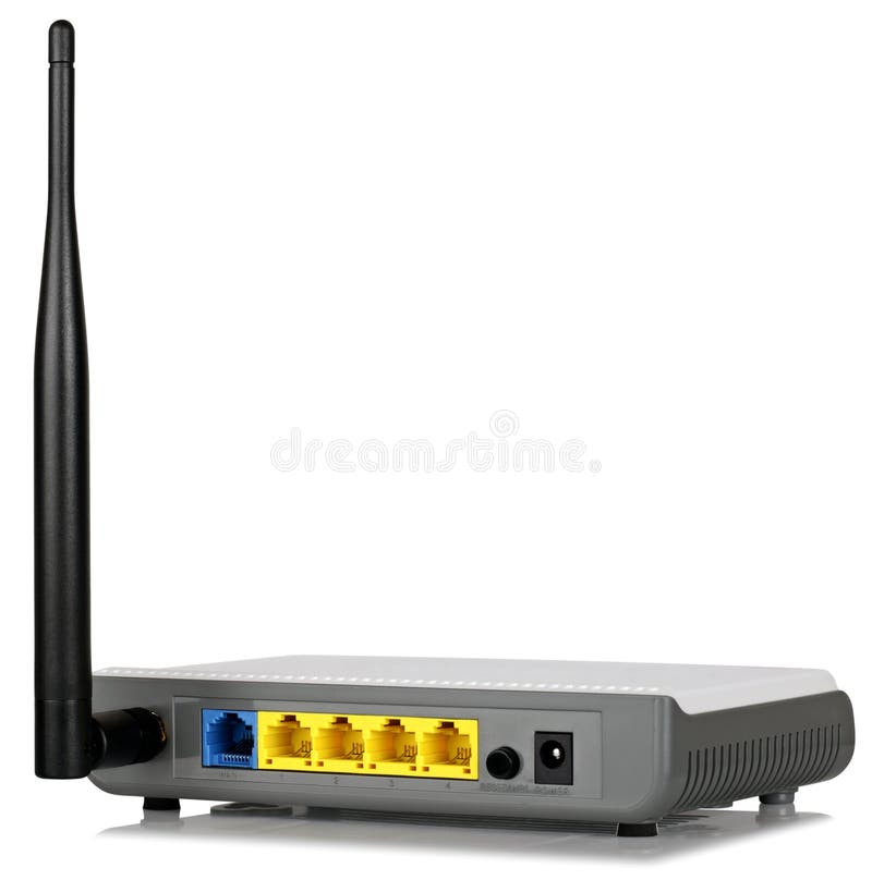 Wireless router stock image. Image of router, computer - 39443415